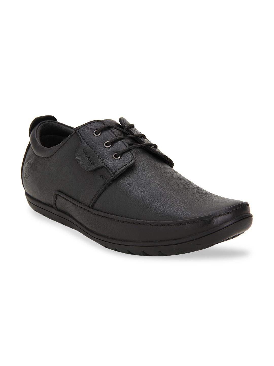 Buy Doc & Mark Men Black Leather Formal Shoes - Formal Shoes for Men ...