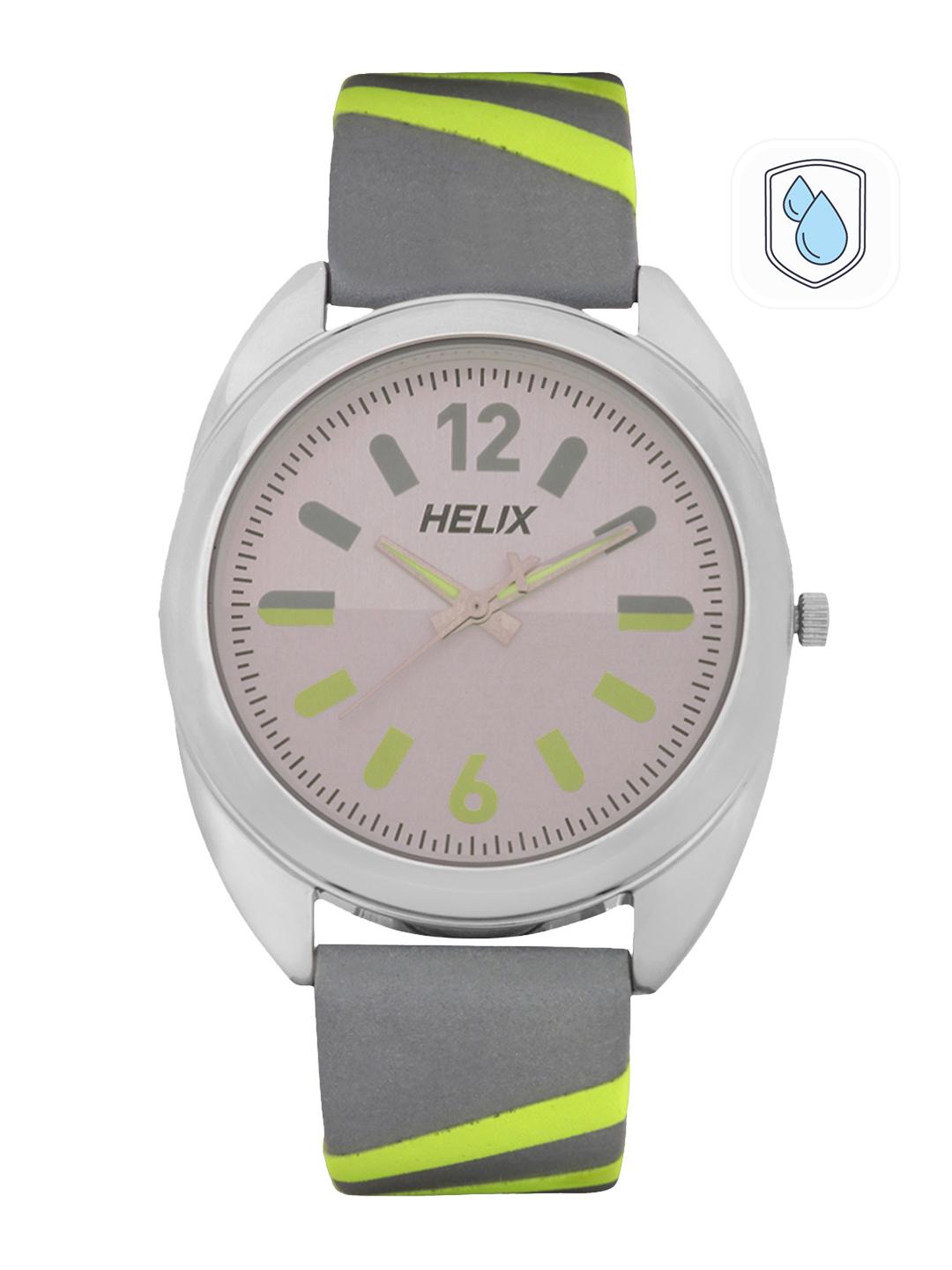 Buy Helix Men Silver Toned Analogue Watch - Watches for Men 11755448 ...