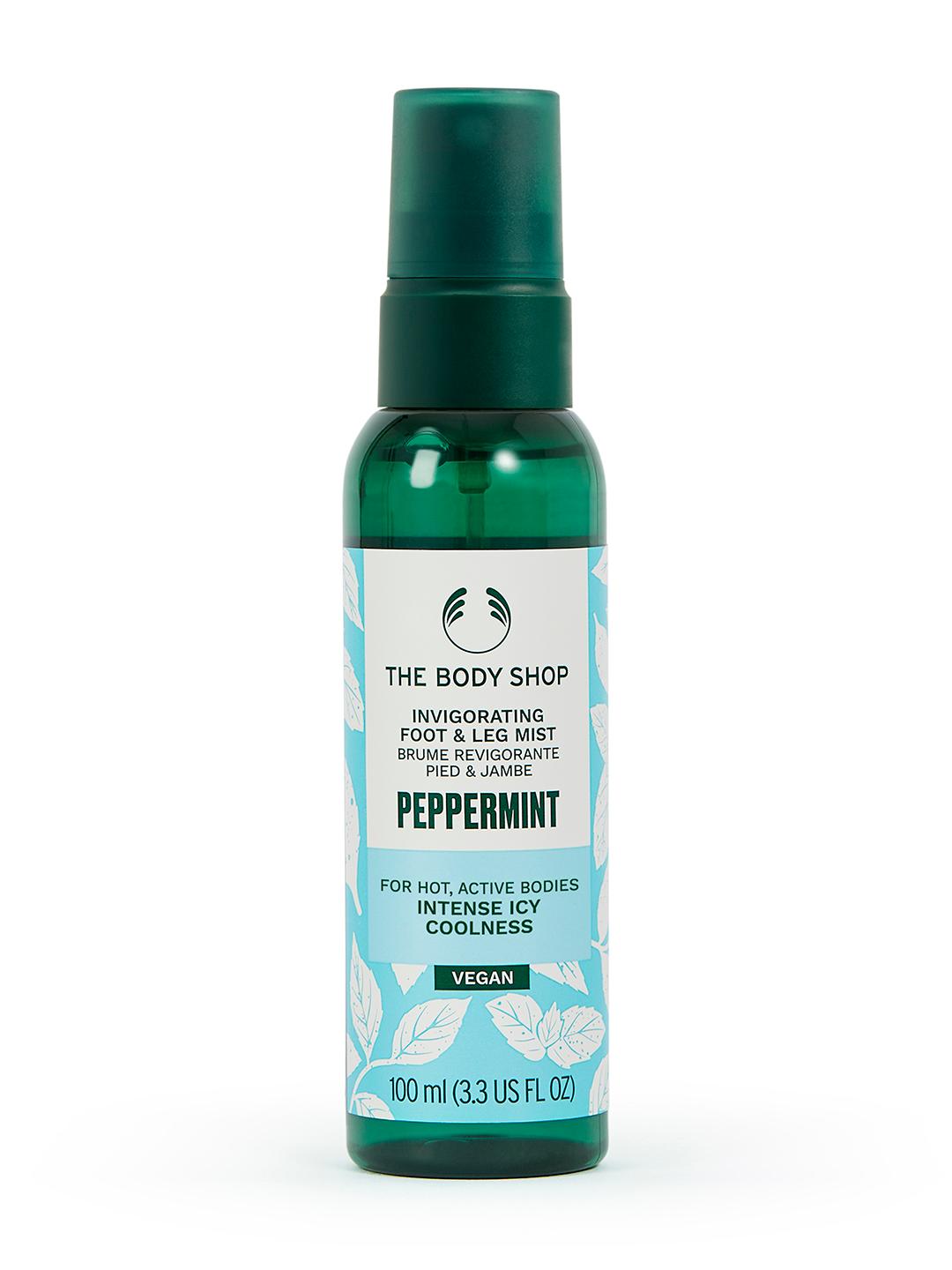 Buy THE BODY SHOP Peppermint Cooling Sustainable Foot Spray 100ml ...