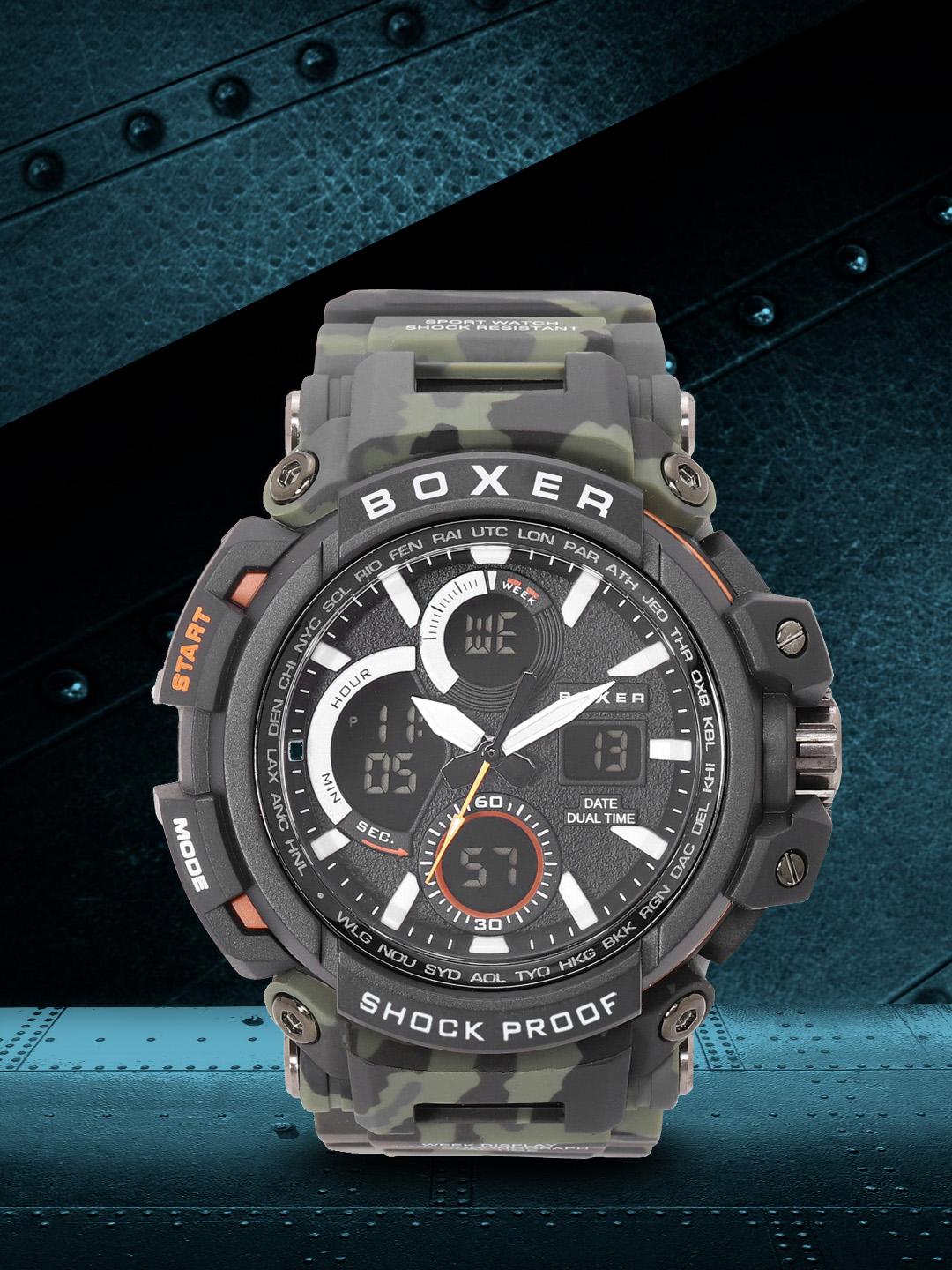 Buy BOXER Men Grey Digital Watch BXD038 - Watches for Men 11884828 | Myntra