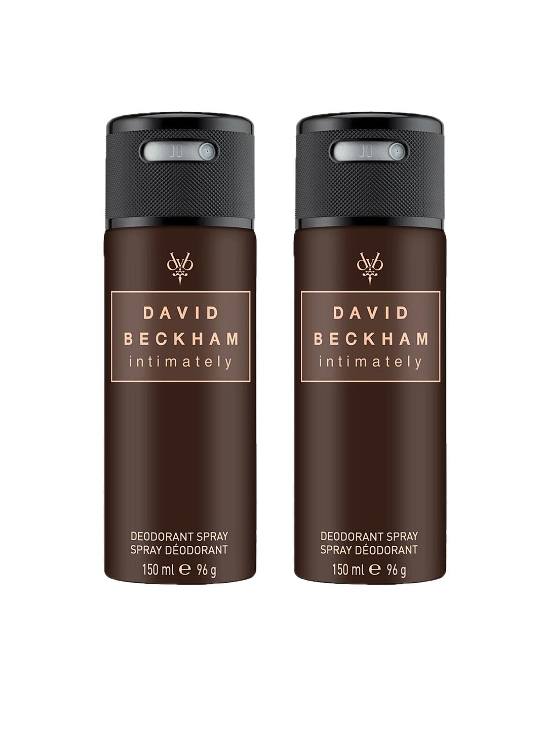 Buy DAVID BECKHAM Men Set Of 2 Intimately Deodorants - Deodorant for ...