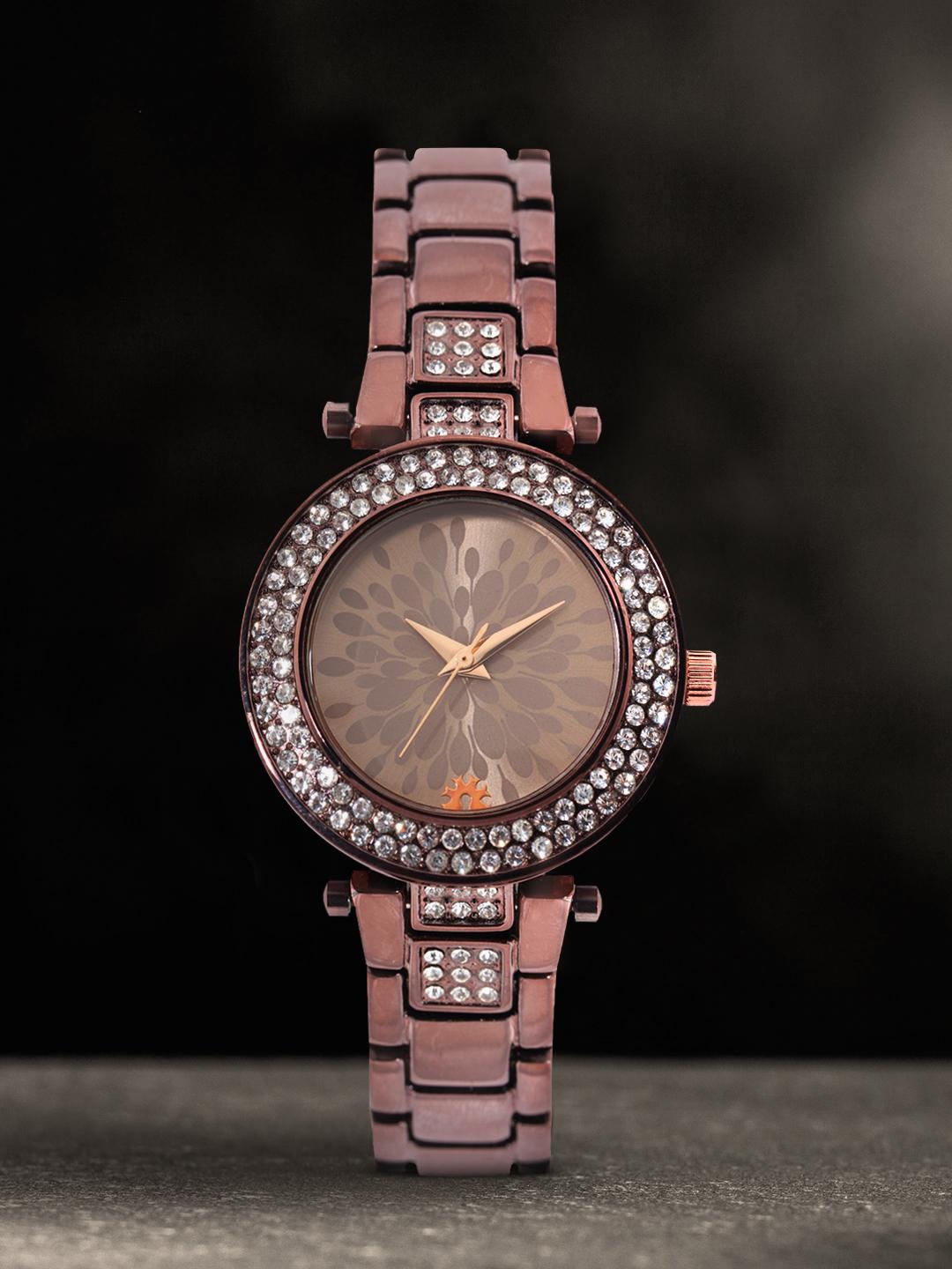 Buy Anouk Women Bronze Toned Analogue Watch - Watches for Women ...