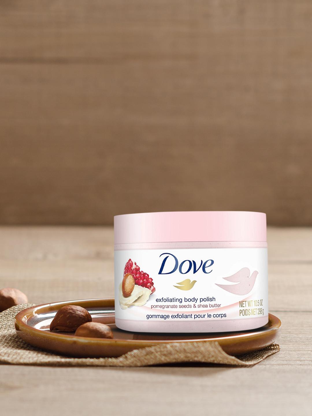 Buy Dove Body Polish & Scrub With Pomegranate & Shea Butter For Radiant ...