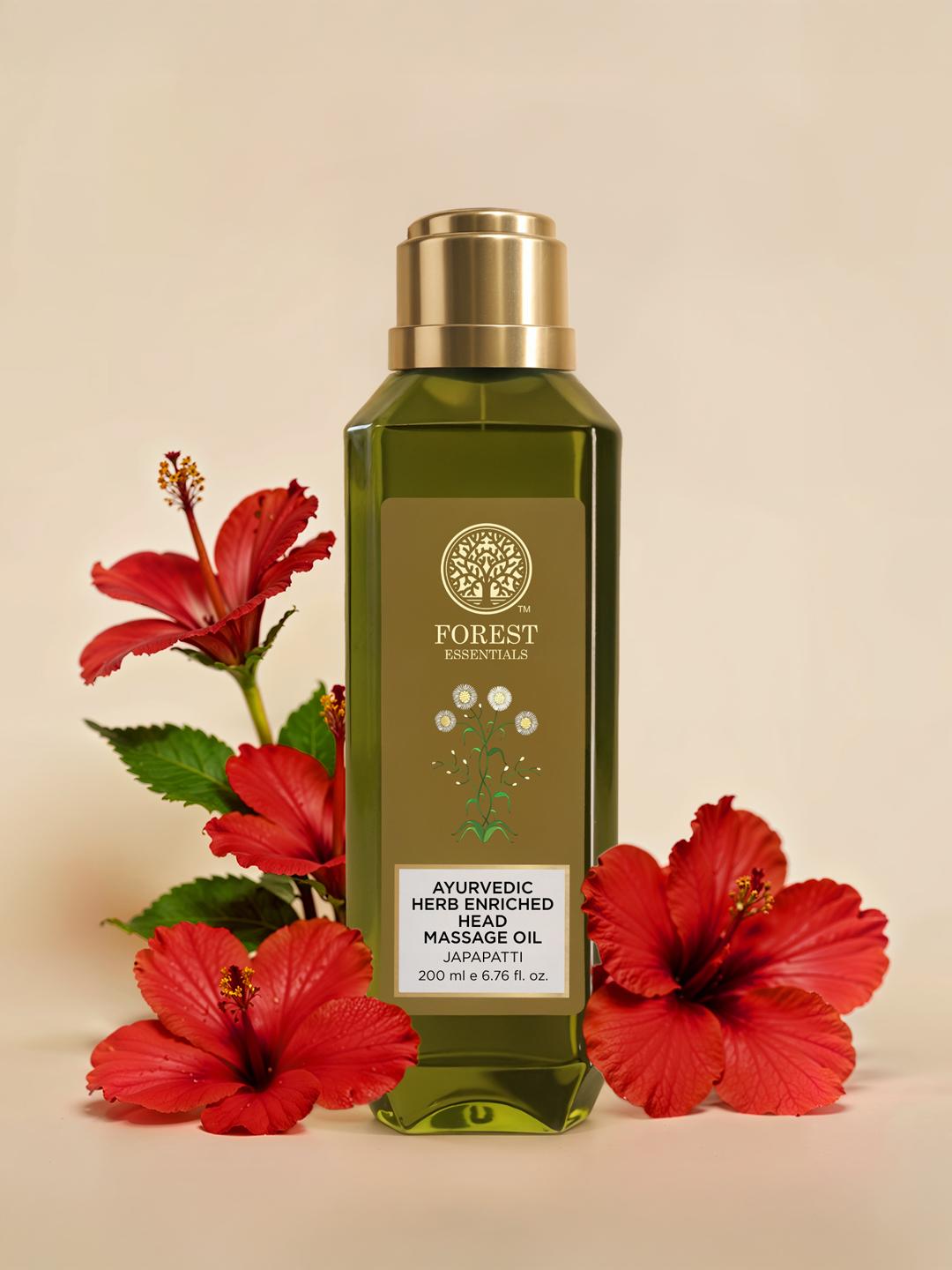 Buy Forest Essentials Ayurvedic Herb Enriched Head Massage Hair Oil ...