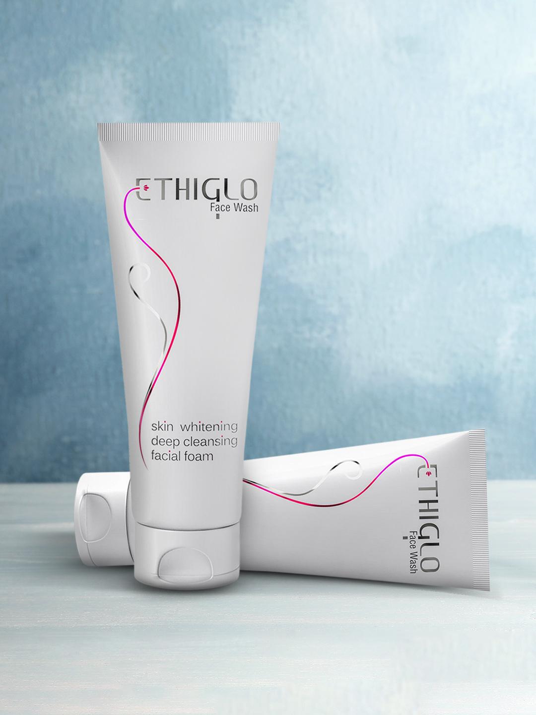 Buy ETHIGLO Pack Of 2 Skin Whitening Deep Cleansing Face Wash 70 Ml ...