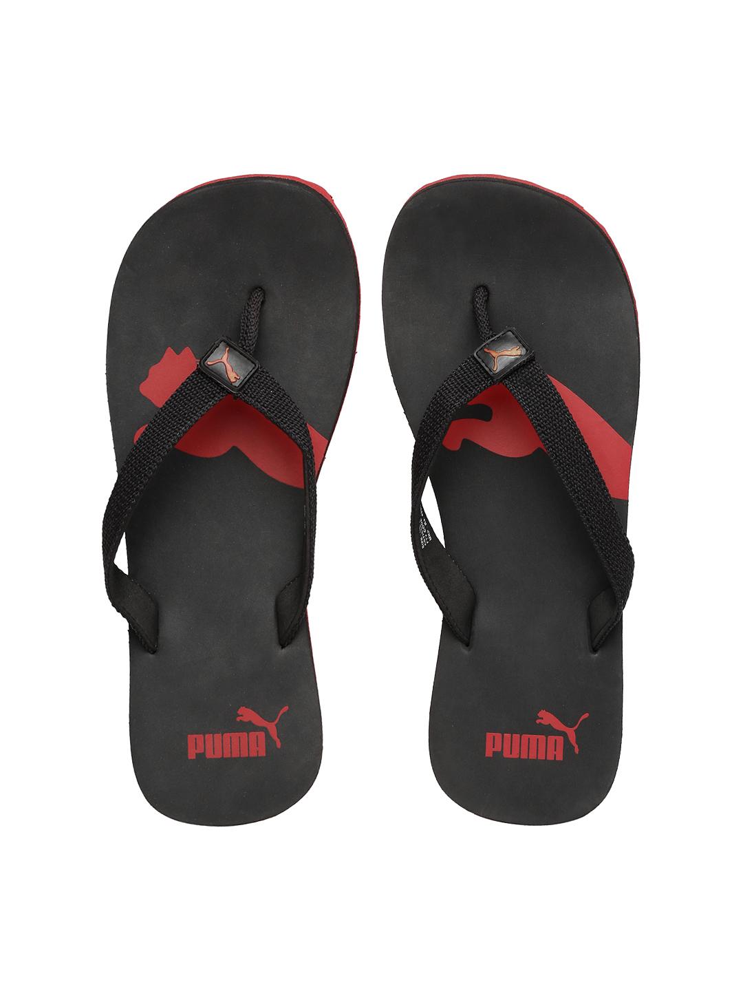 Buy PUMA Men Black Atlanta DP Flip Flops - Flip Flops for Men 1293323 ...