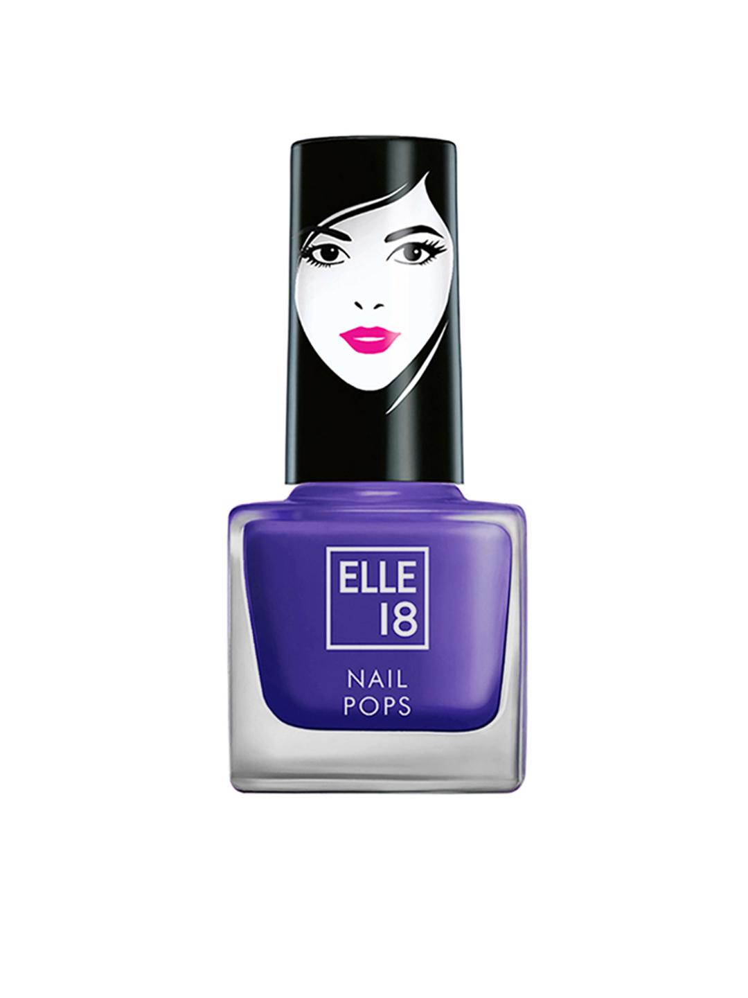Buy ELLE 18 Nail Pops Long Lasting Nail Polish Quick Dry Formula For ...