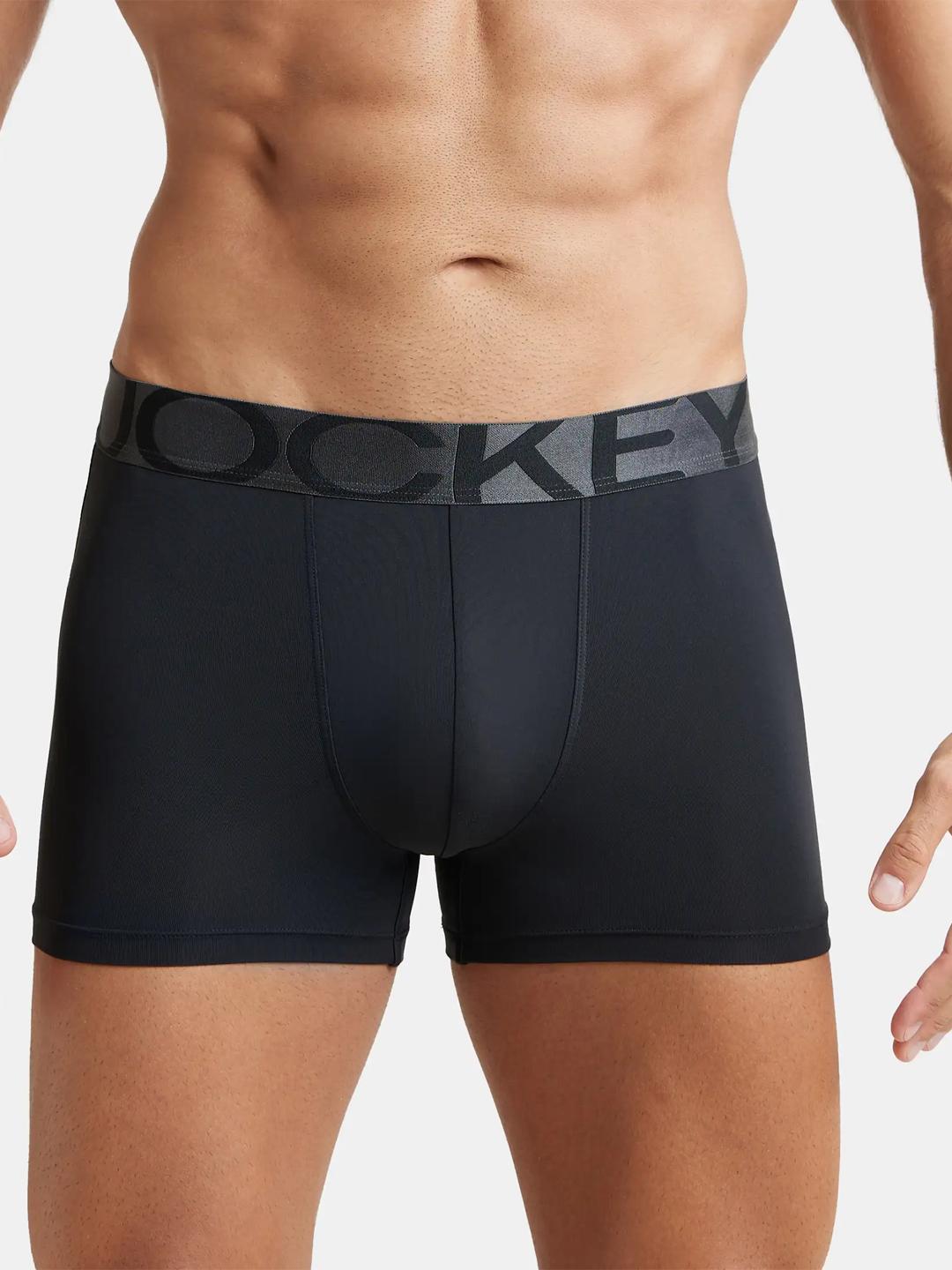 Buy Jockey Tactel Microfiber Stretch Solid Trunk With Moisture Move ...