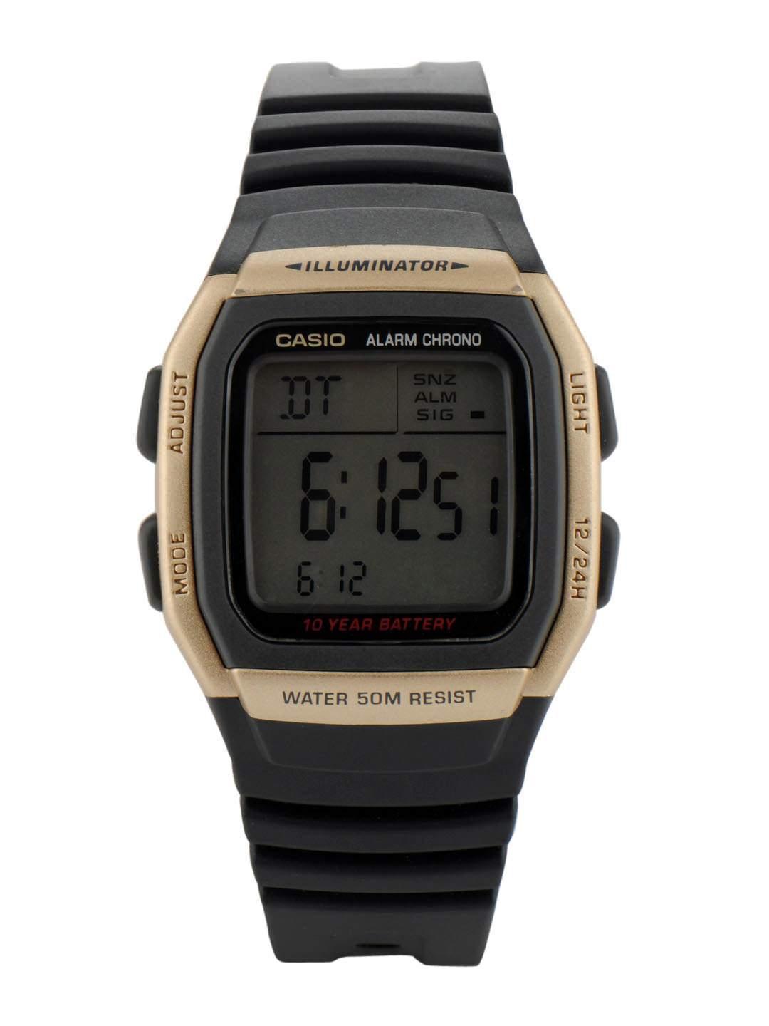 Buy Casio Youth Digital Unisex Black Digital Watch D034 W 96H 9AVDF ...