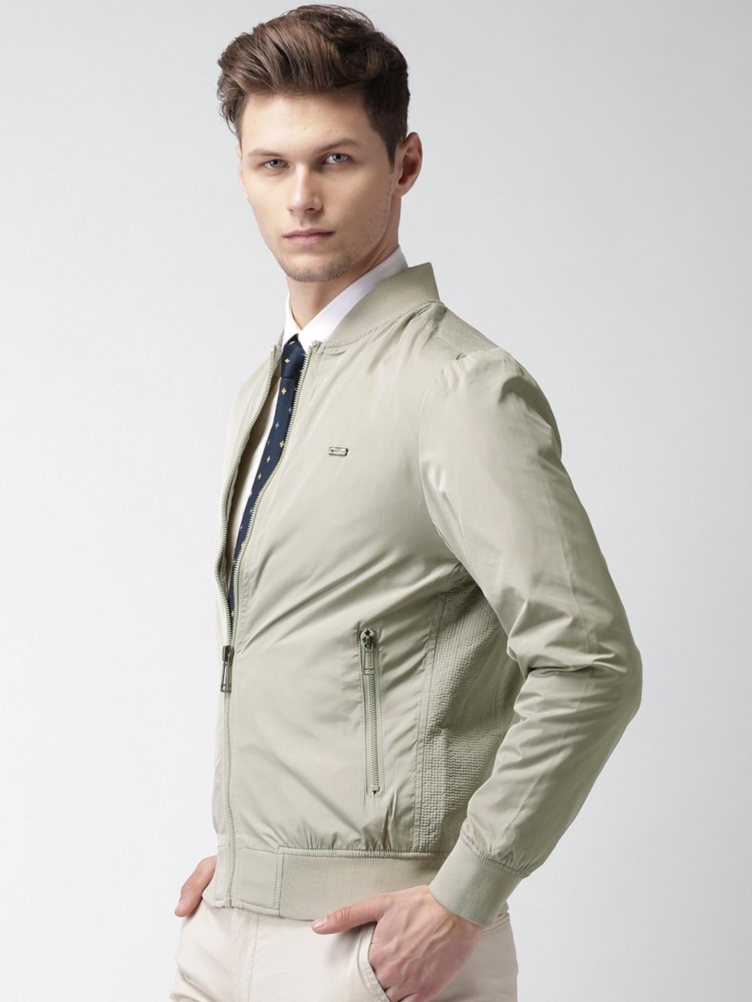 Buy INVICTUS Grey Bomber Jacket - Jackets for Men 1342016 | Myntra