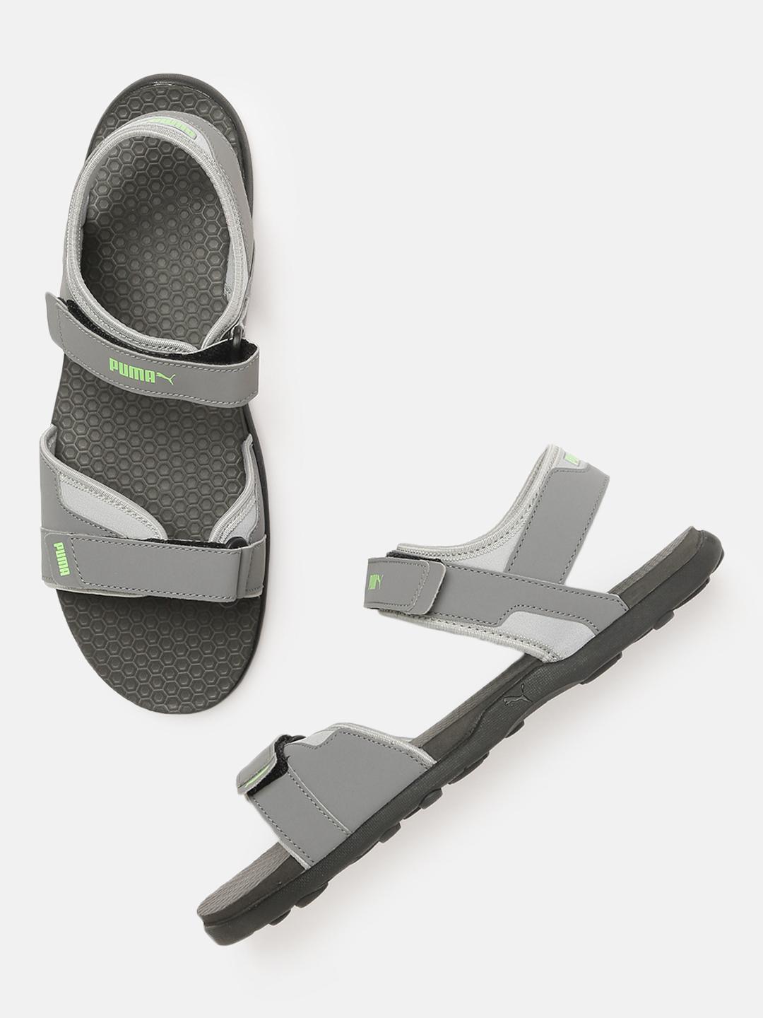 Buy Puma Men Grey Street Walk V1 Sports Sandals - Sandals for Men ...