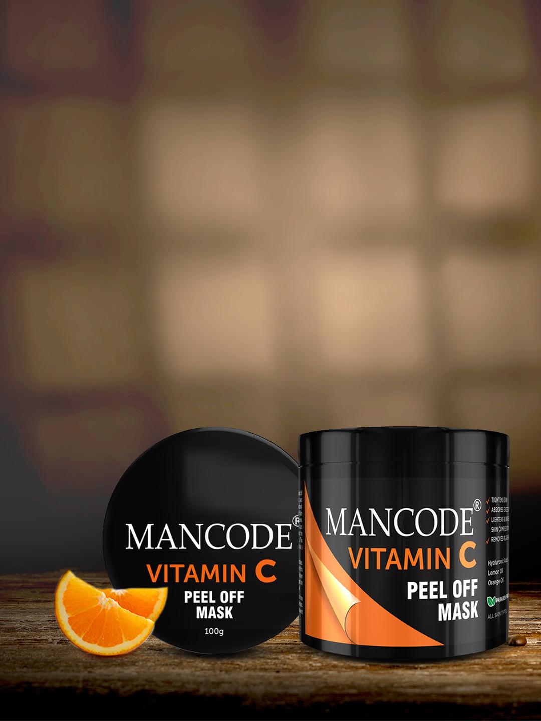 Buy MANCODE Vitamin C Peel Off Mask 100gm - Sheet Masks for Men 13638978 | Myntra