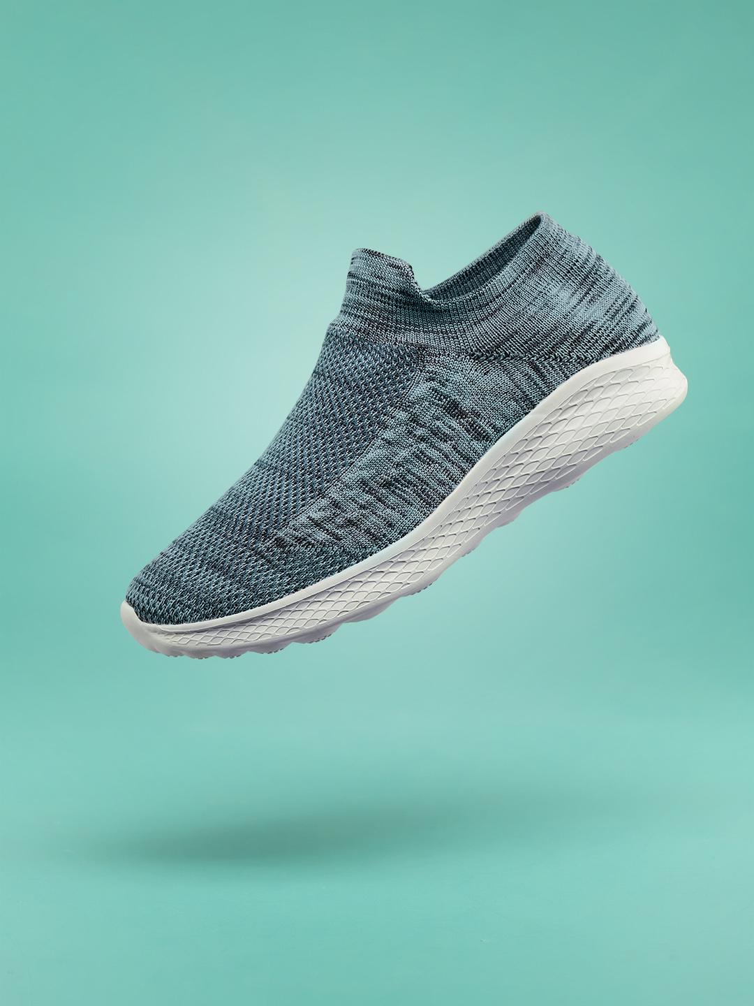 Buy HRX By Hrithik Roshan Women Blue Soft Walk Series 2.0 Socks Shoes ...