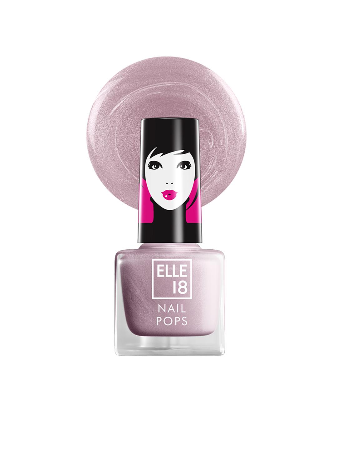 Buy ELLE 18 Nail Pops Long Lasting Nail Polish Quick Dry Formula For ...