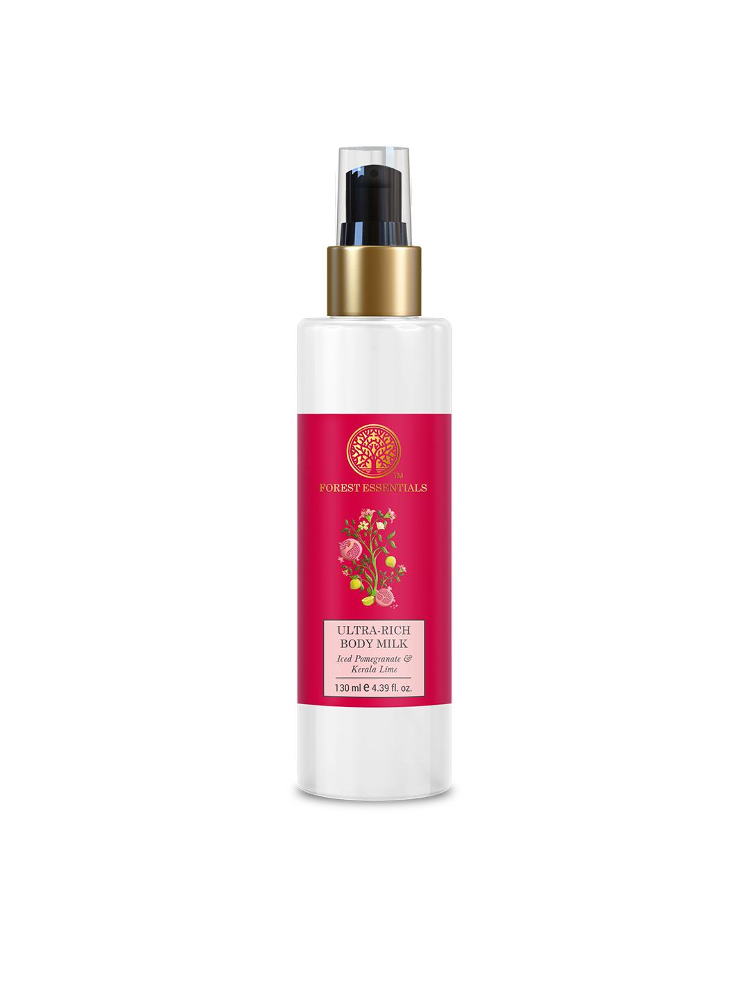 Buy Forest Essentials Ultra Rich Body Milk Iced Pomegranate & Kerala ...