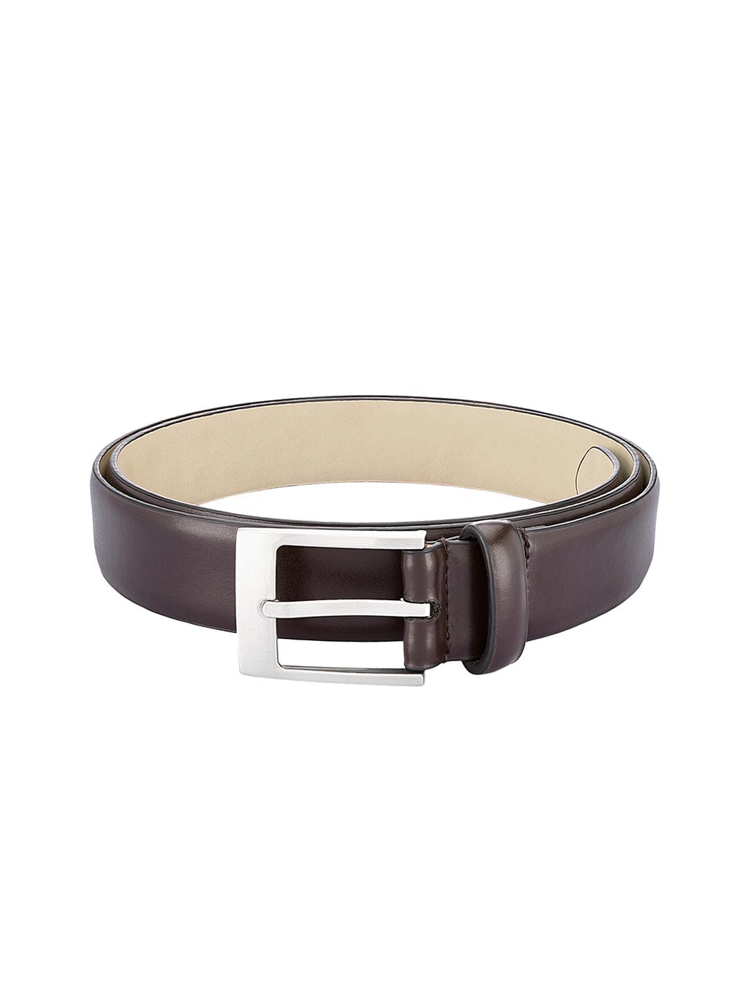 Buy Raymond Men Maroon Leather Belt - Belts for Men 1384388 | Myntra