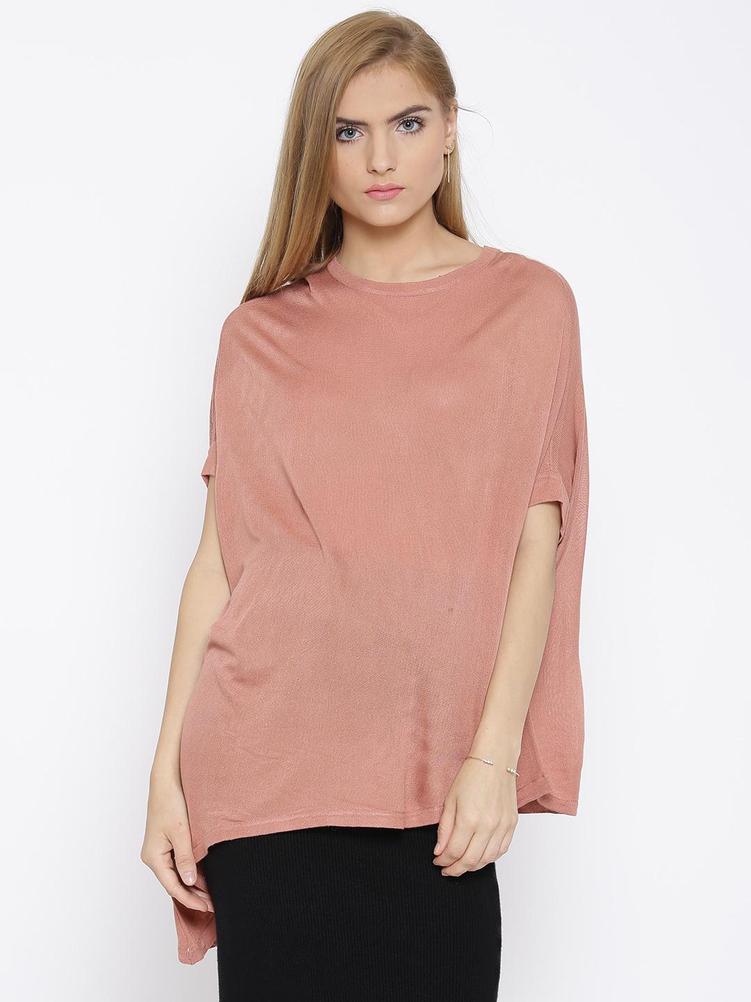 Buy MANGO Dusty Pink Top - Tops for Women 1385691 | Myntra