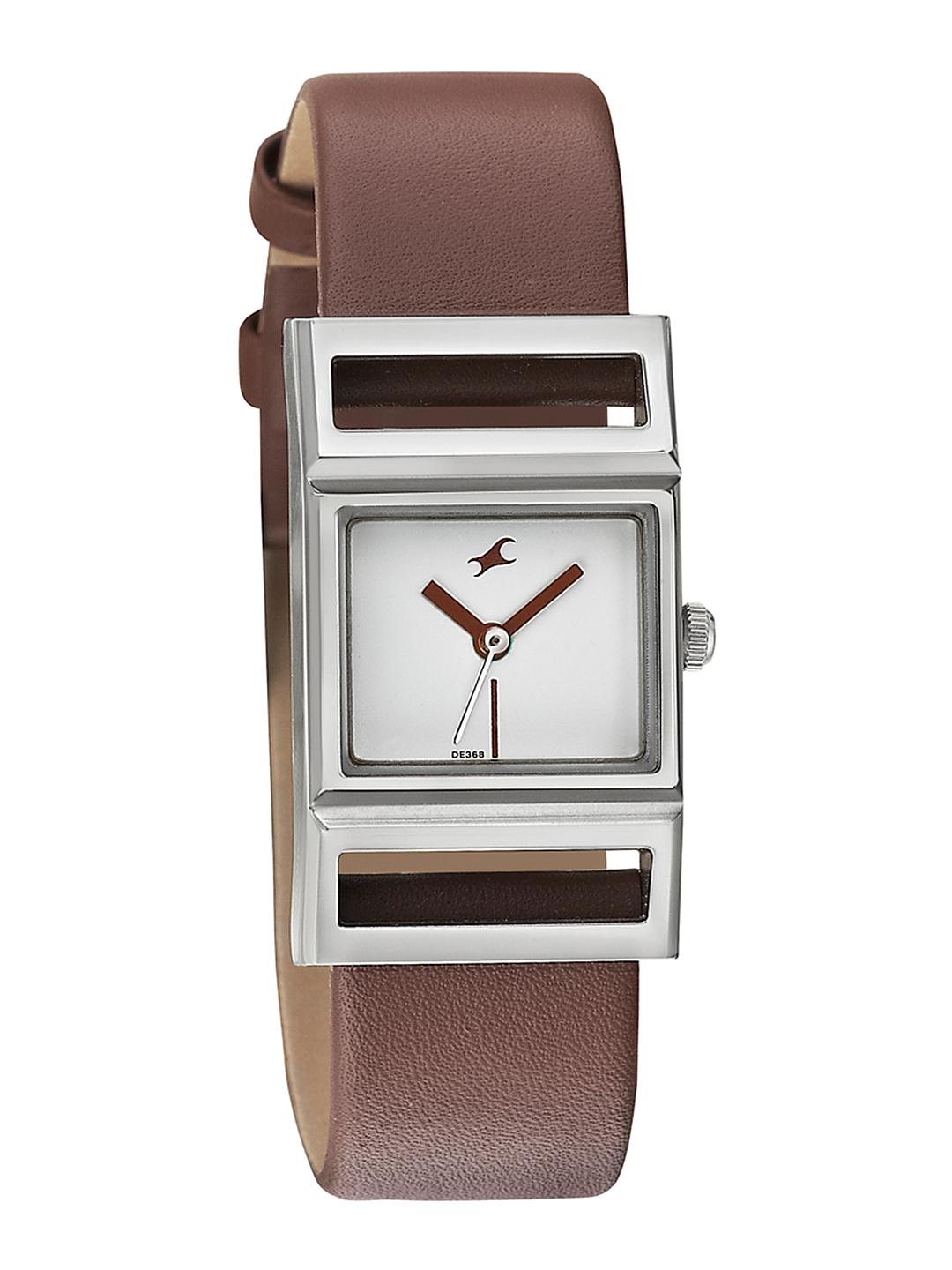 Buy Fastrack Women White Dial Watch 6105SL01 - Watches for Women ...