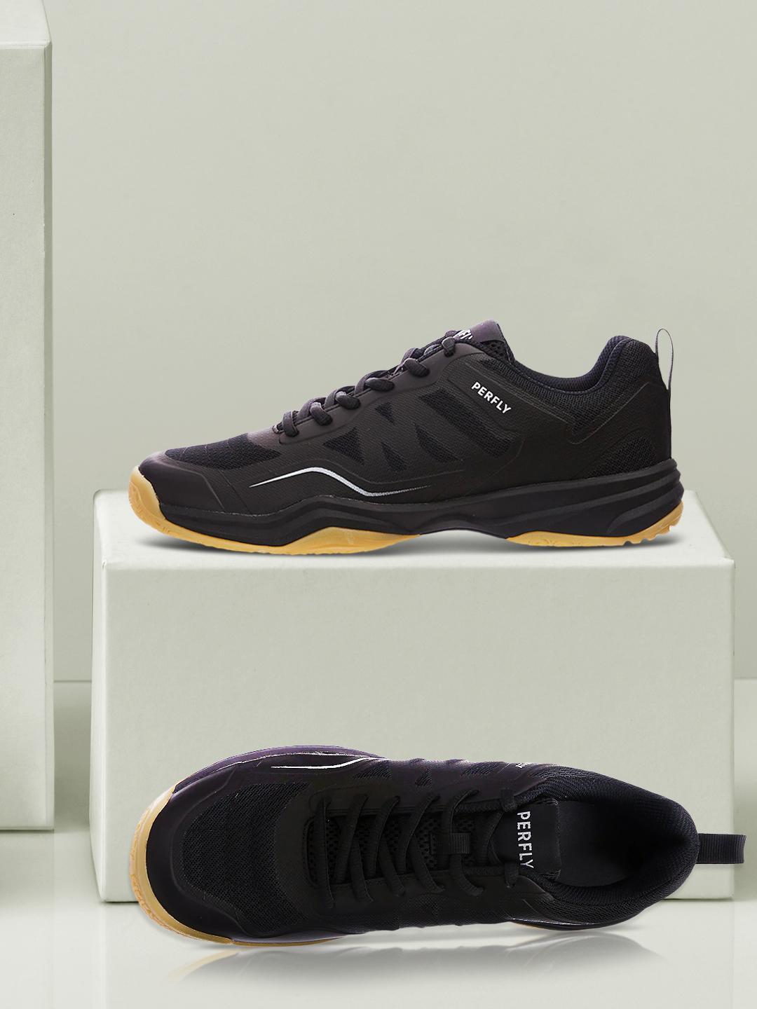 Buy Decathlon PERFLY Men Black Bs 530 Badminton Shoes - Sports Shoes ...