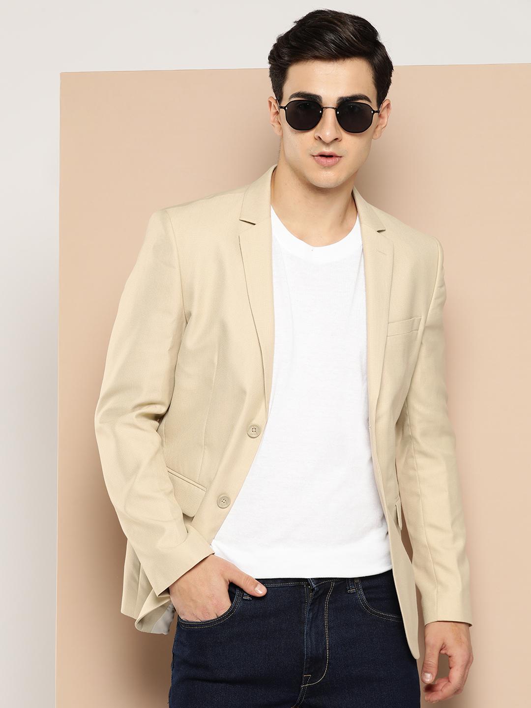 Buy INVICTUS Slim Fit Smart Casual Blazer - Blazers for Men 14453748 ...