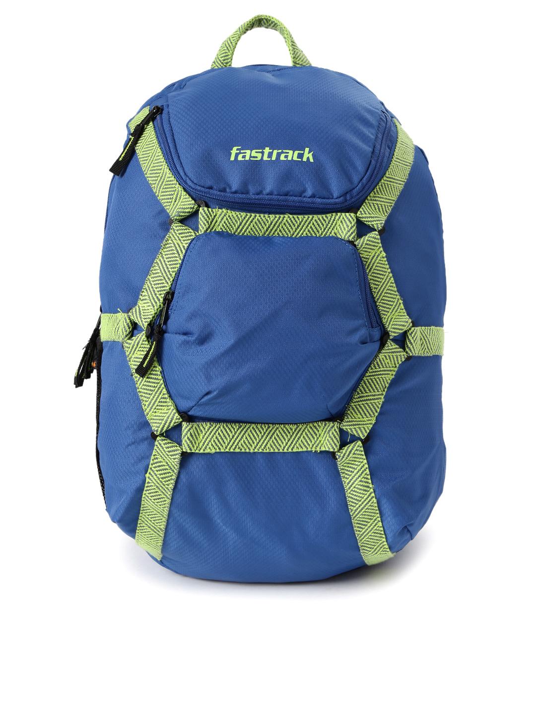 Buy Fastrack Men Blue Backpack - Backpacks for Men 1446043 | Myntra