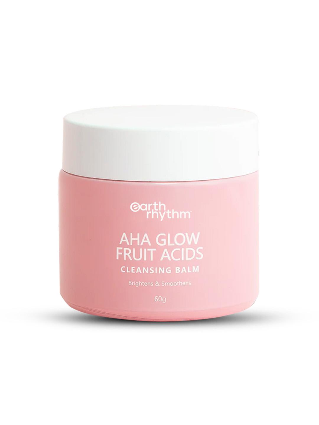 Buy Earth Rhythm Pink AHA Glow Fruit Acids Cleansing Balm - Makeup ...