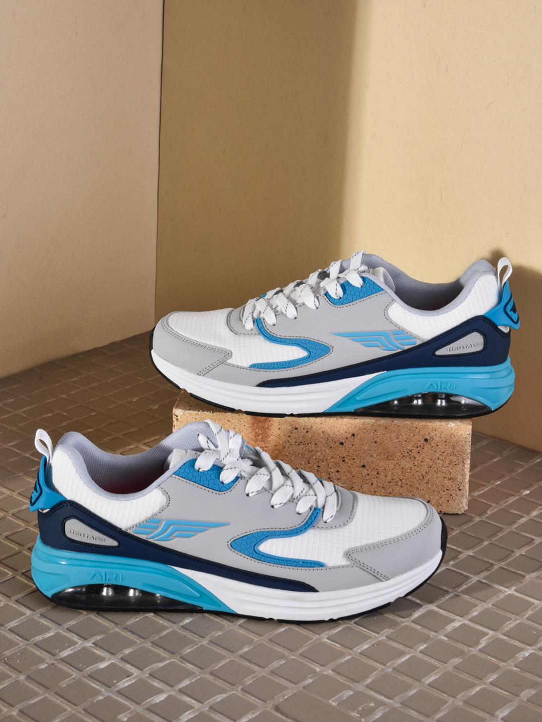 Buy Red Tape Men Blue Mesh Air + Walking Shoes - Sports Shoes for Men ...