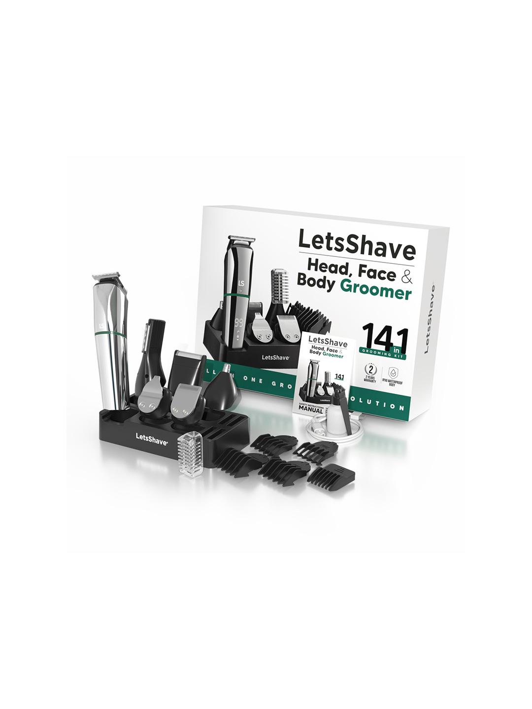 Buy LetsShave Face & Body Grooming Trimmer Kit For Men - Trimmer for ...