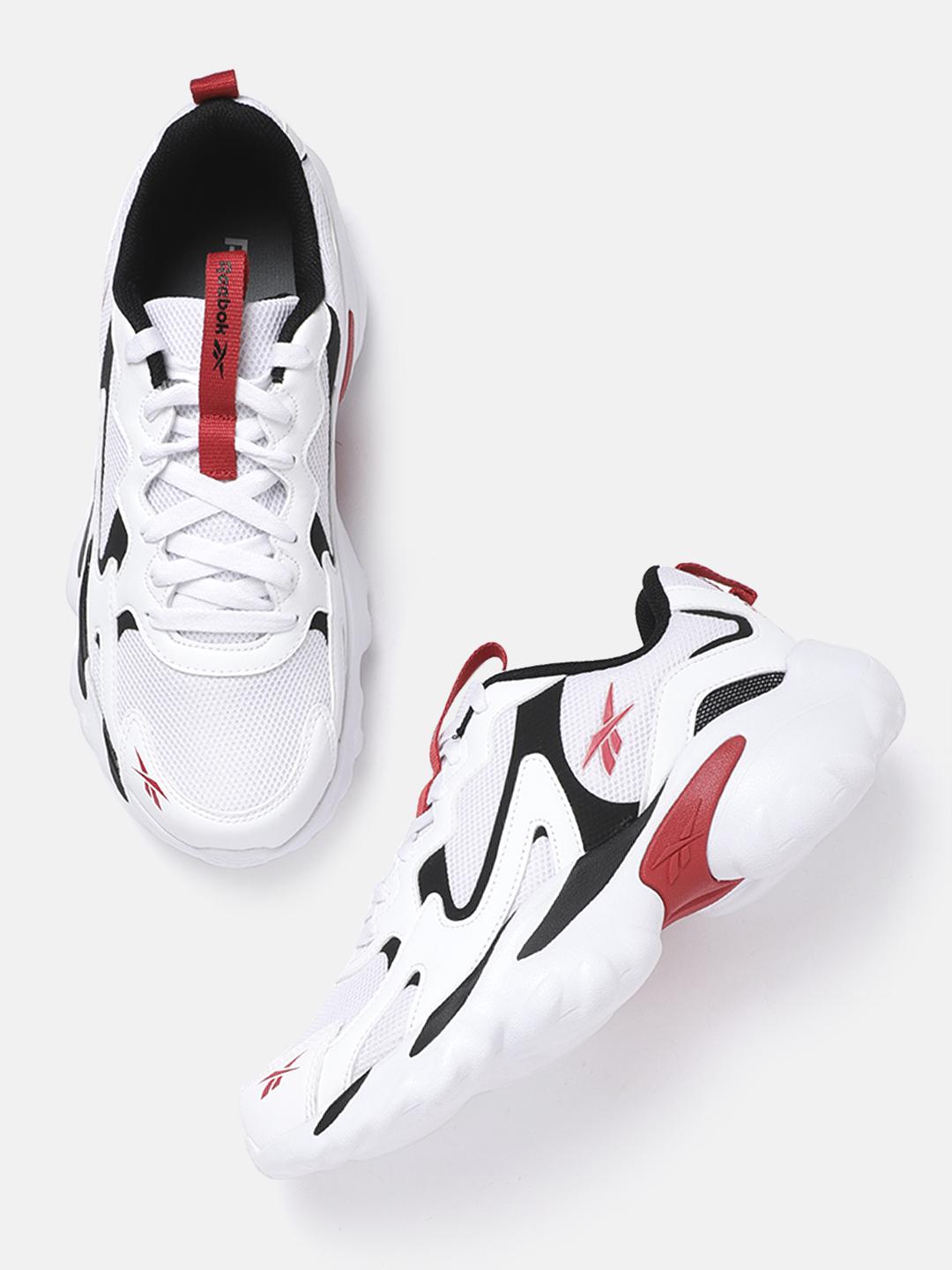 Buy Reebok Classic Men White & Black Millenial Runner Sneakers - Casual ...