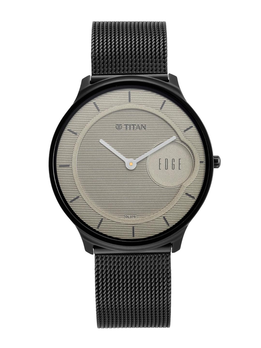 Buy Titan Edge Baseline Quartz Analog With Beige Dial Watch For Men ...