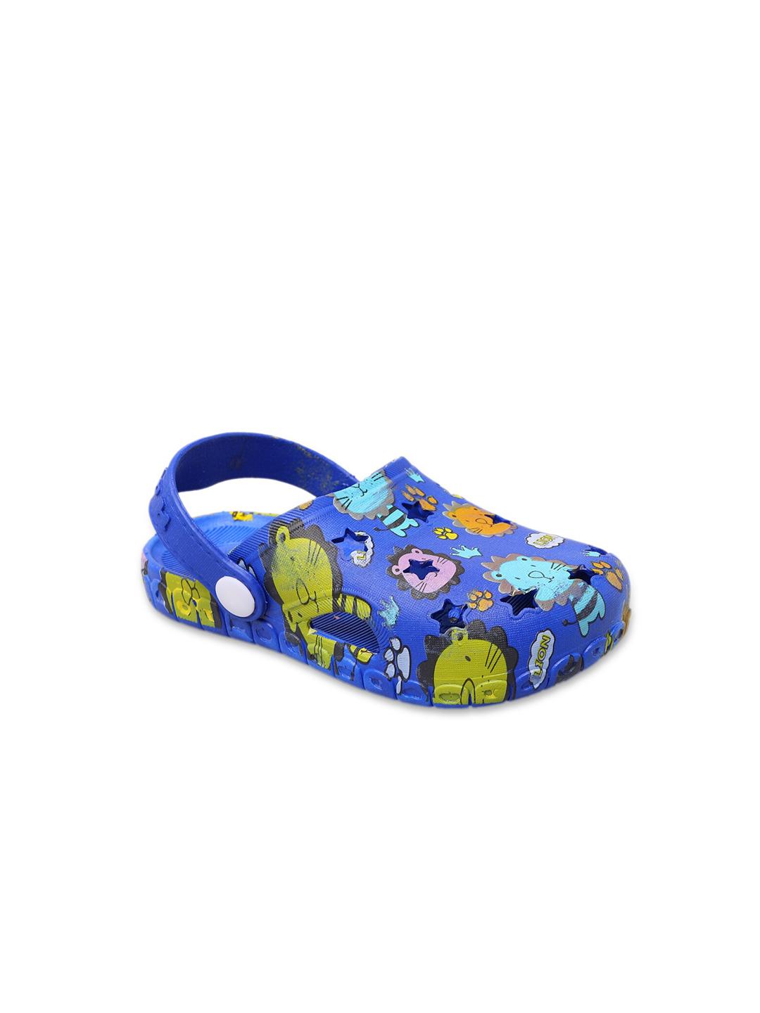 Buy Yellow Bee Boys Blue & Yellow Clogs Sandals - Sandals for Boys ...