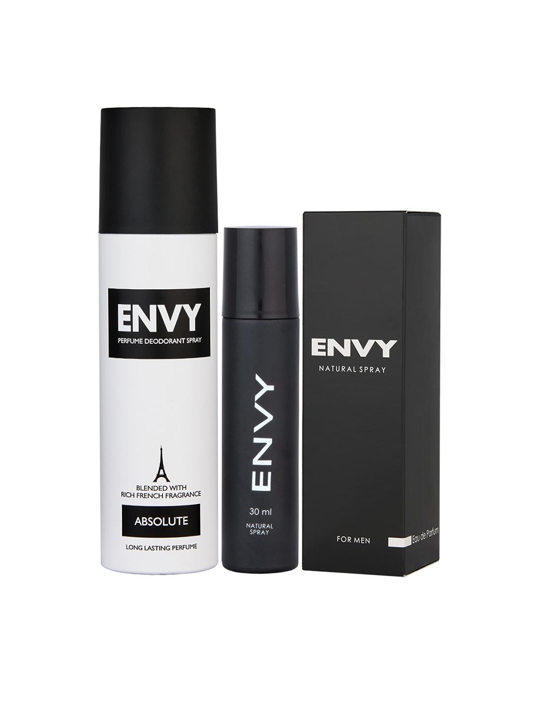 Buy Envy Men Combo Of Eau De Perfume 30 Ml & Absolute Deodorant 115g ...