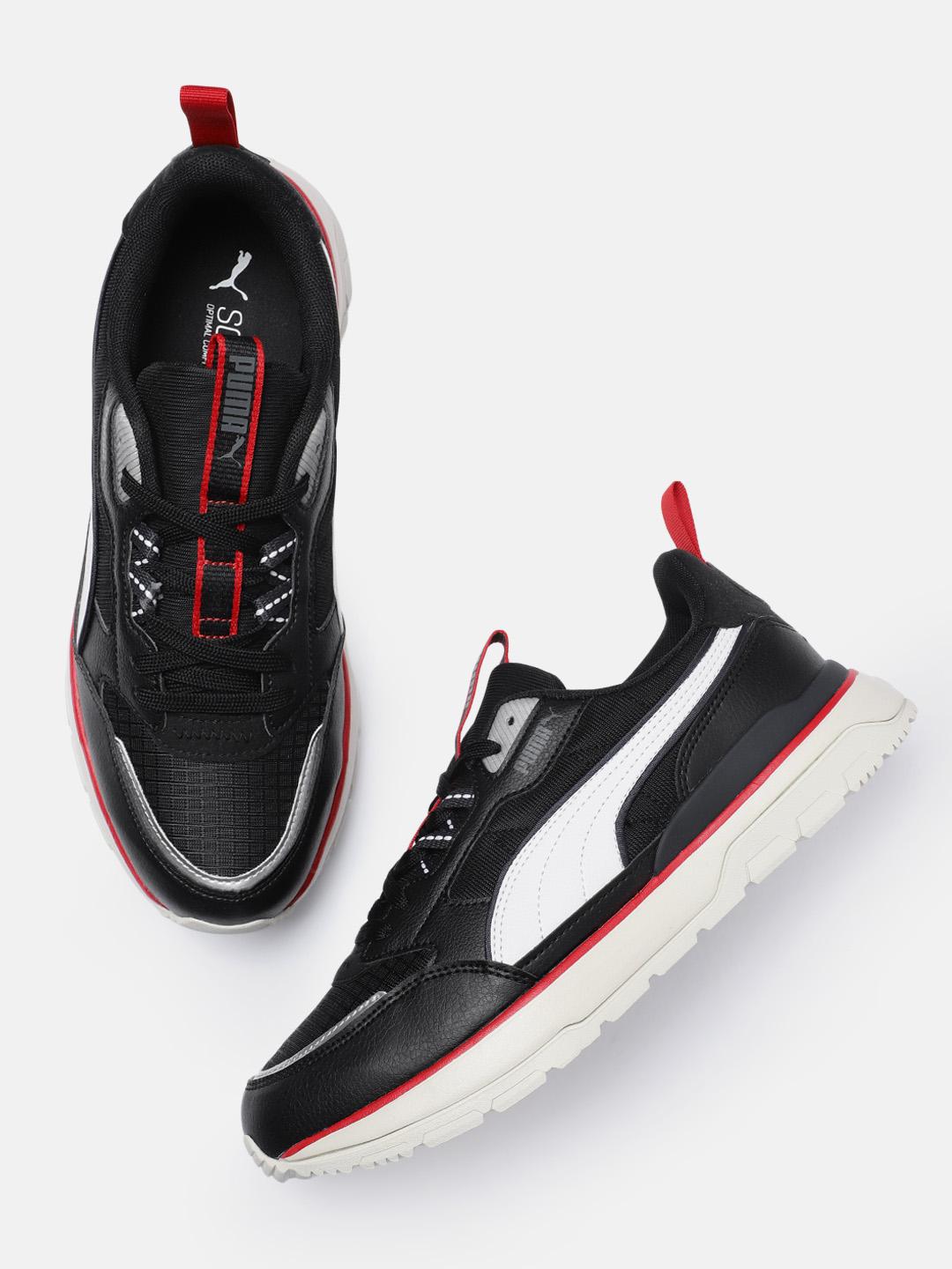 Buy Puma Unisex Black R78 Trek Sneakers - Casual Shoes for Unisex ...