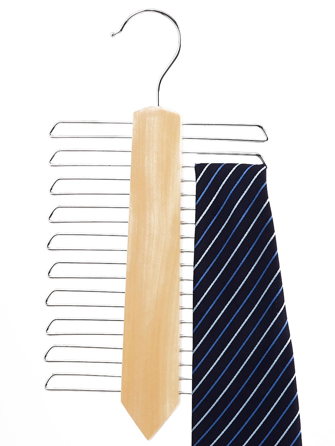 Buy Home Centre Brown Wood 4 Tier Trouser Hanger - Hanger for Unisex ...