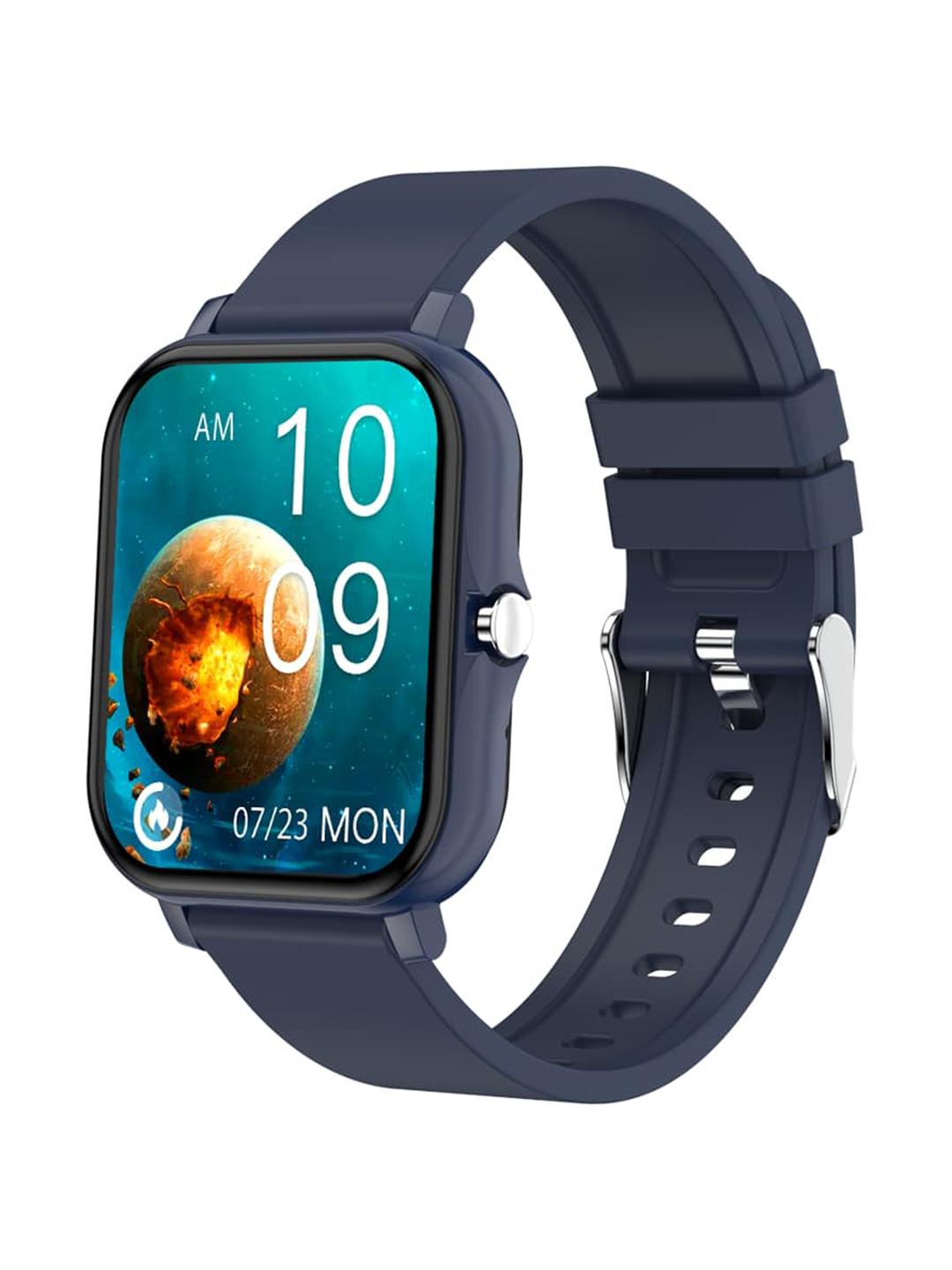Buy French Connection Unisex Blue Screen Smartwatch With HRM & Smart ...
