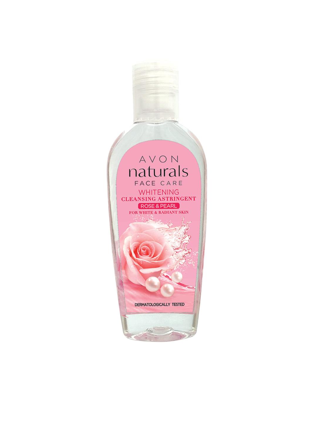 Buy Avon Naturals Face Care Whitening Astringent Rose & Pearl Face Wash ...