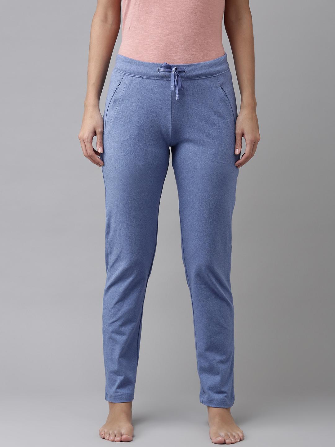 Buy Van Heusen Women Denim Melange Solid Smart Tech Easy Stain Release ...