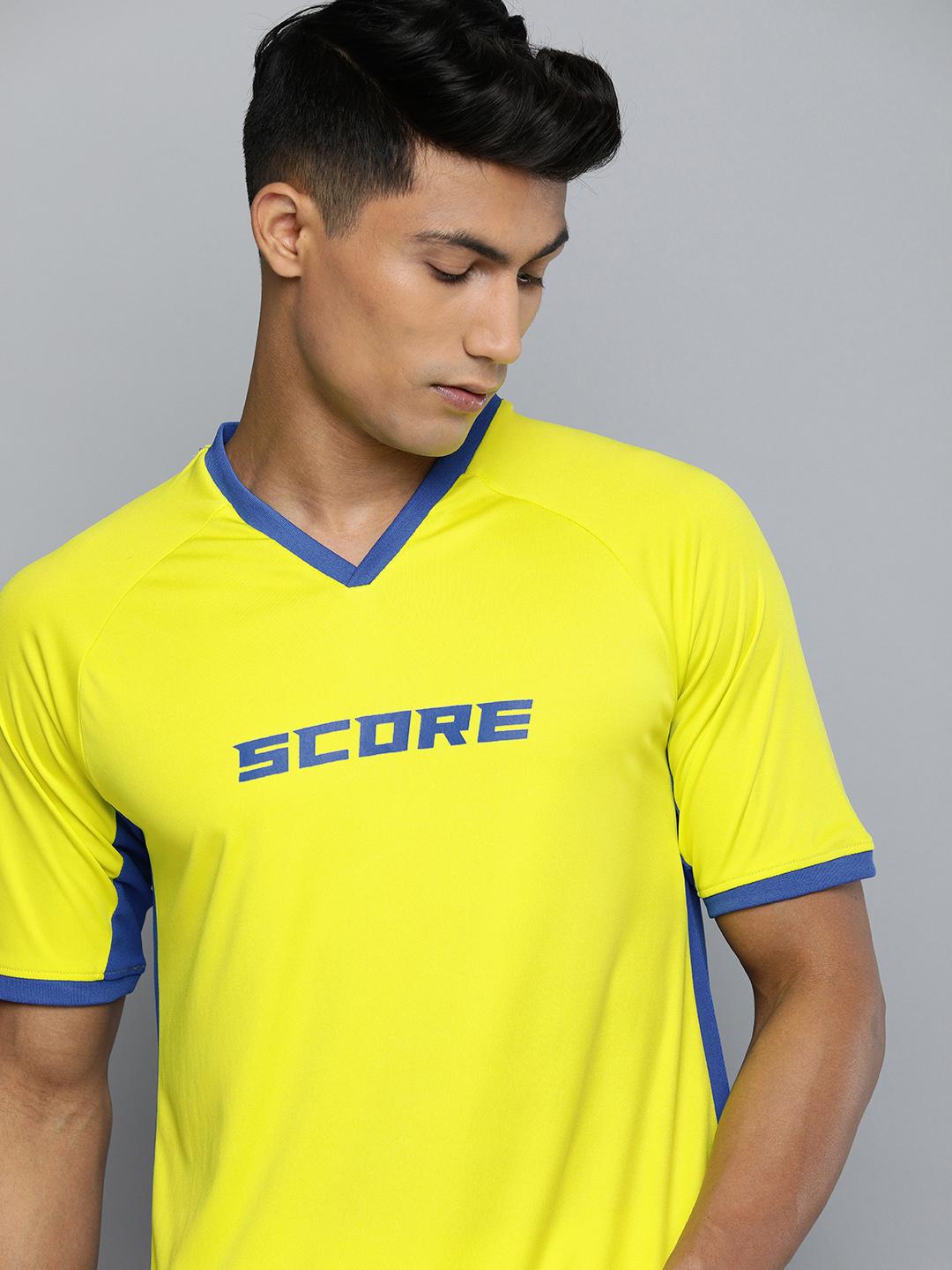 Buy HRX By Hrithik Roshan Football Men Light Rapid Dry Colourblock ...