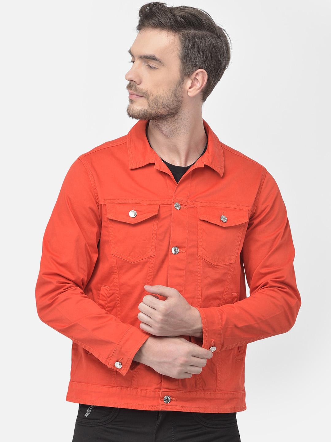 Buy Canary London Men Rust Crop Tailored Jacket - Jackets for Men ...