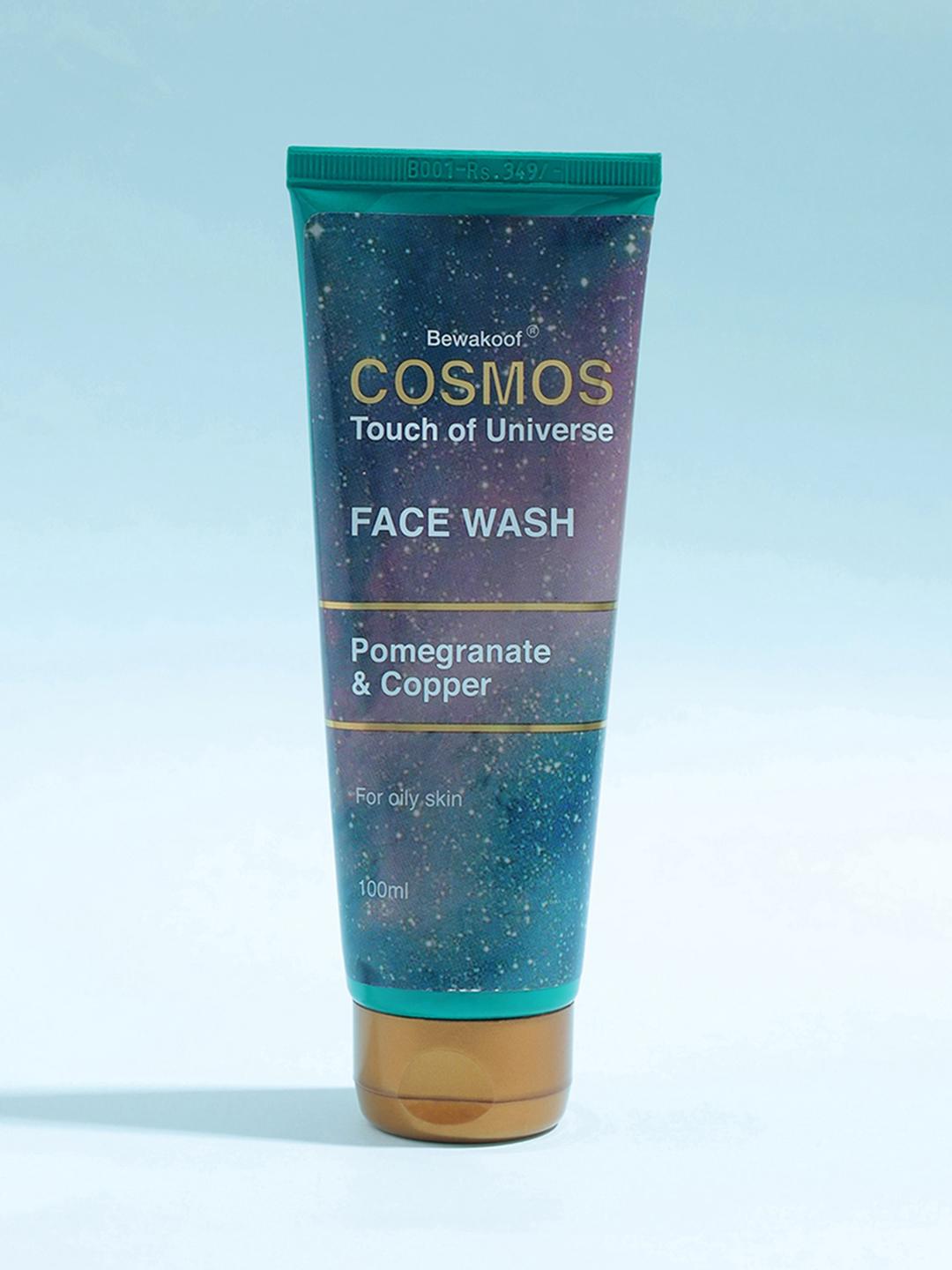 Buy BEWAKOOF COSMOS Touch Of Universe Pomegranate & Copper Face Wash ...