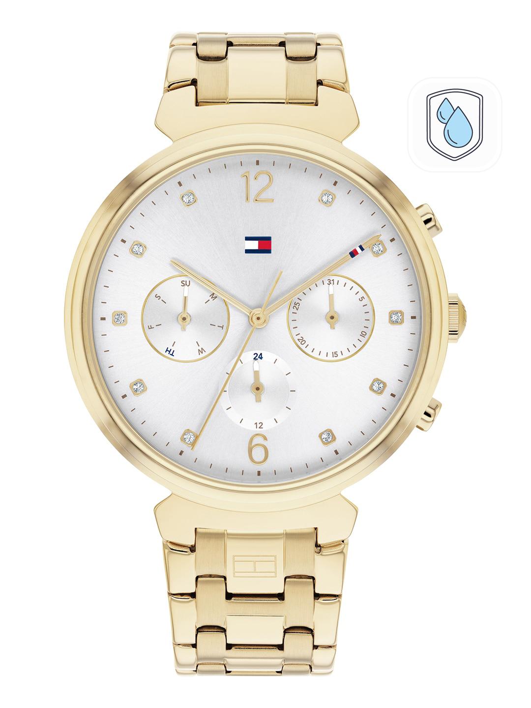 Buy Tommy Hilfiger Women Cream Coloured Ivy Analogue Watch TH1782344W ...