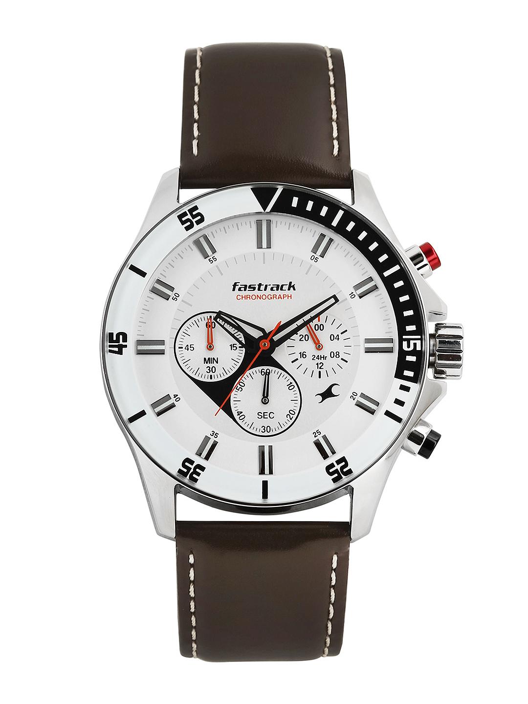 Buy Fastrack Big Time Chronograph Analog With White Dial Watch For Guys ...