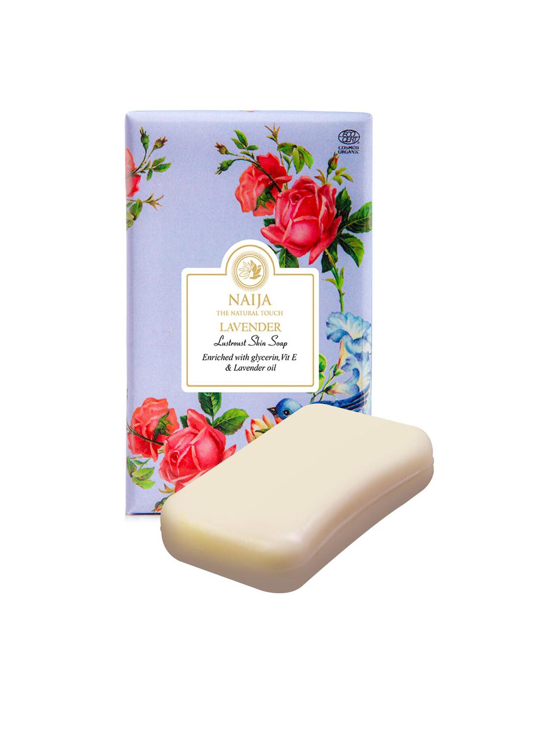Buy NAIJA White Organic Lavender Lustrous Skin Soap 100g - Soap for ...
