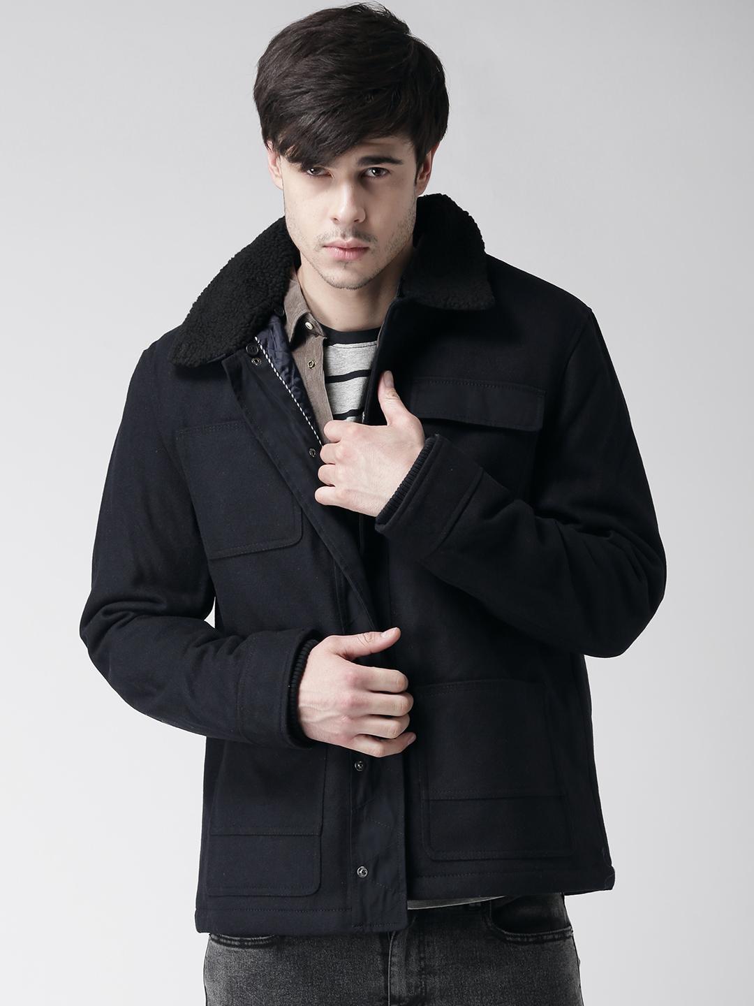Buy Tokyo Laundry Navy Jacket - Jackets for Men 1561007 | Myntra
