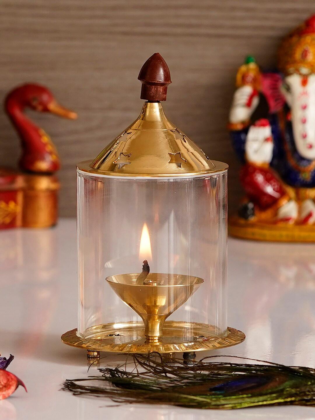 Buy Artisyn Brass Easy To Clean Diwali Diyas - Pooja Essentials for ...