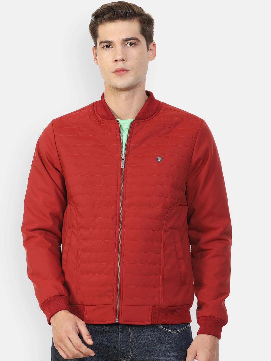 Buy Louis Philippe Men Red Tailored Jacket With Embroidered - Jackets ...