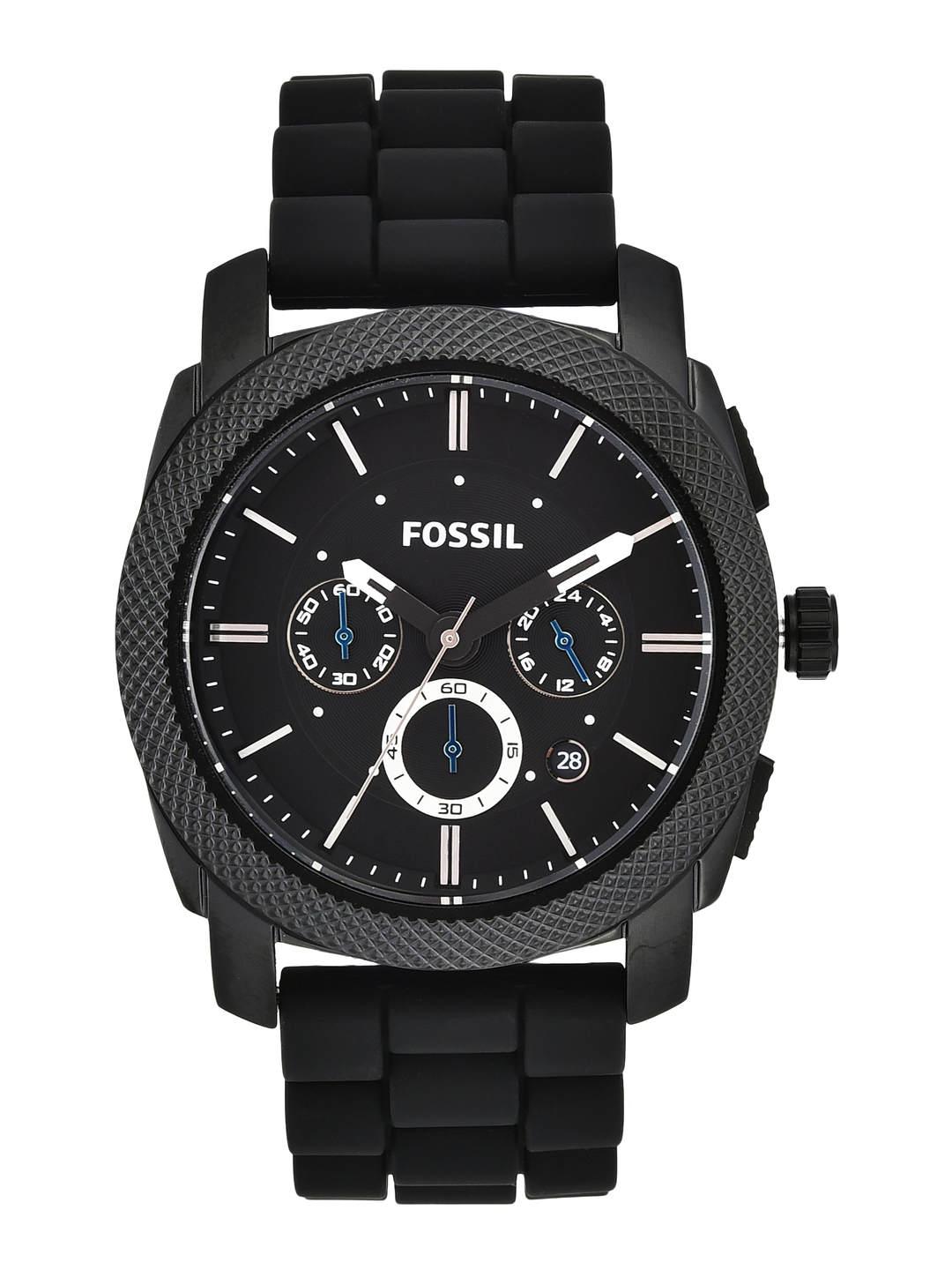Buy Fossil Men Black Dial Watch FS4487 - Watches for Men 158399 | Myntra