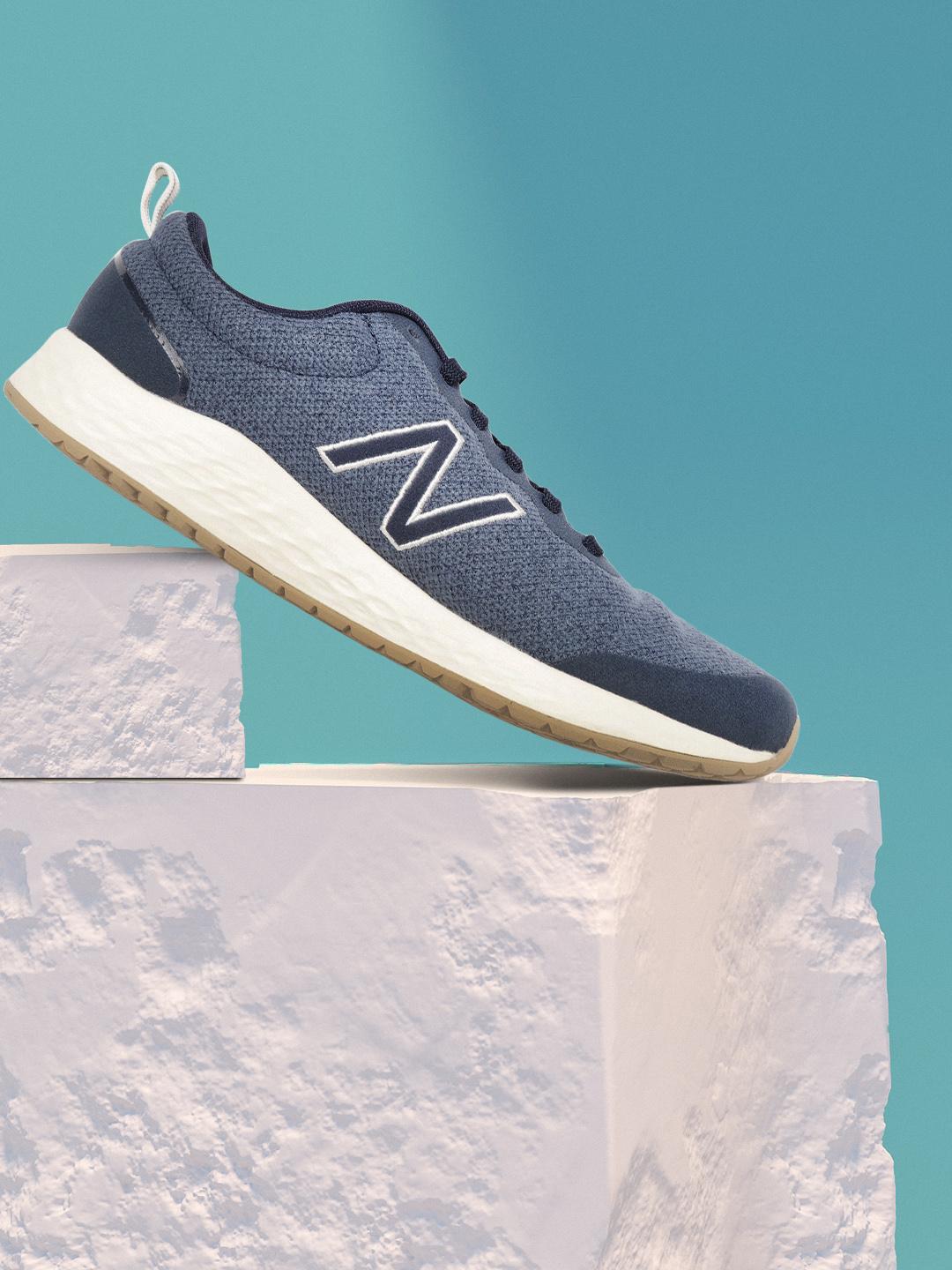 Buy New Balance Men Blue ARISHI Woven Design Running Shoes - Sports ...