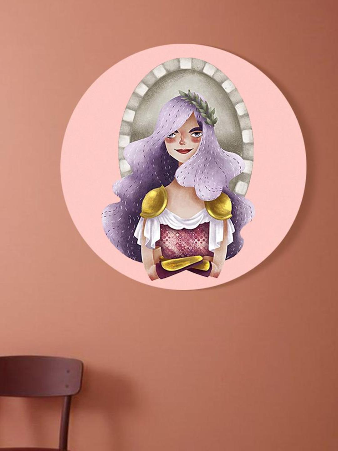 Buy THE ARTMENT Multicoloured Blessings Of Greek Gods Canvas - Wall Art ...