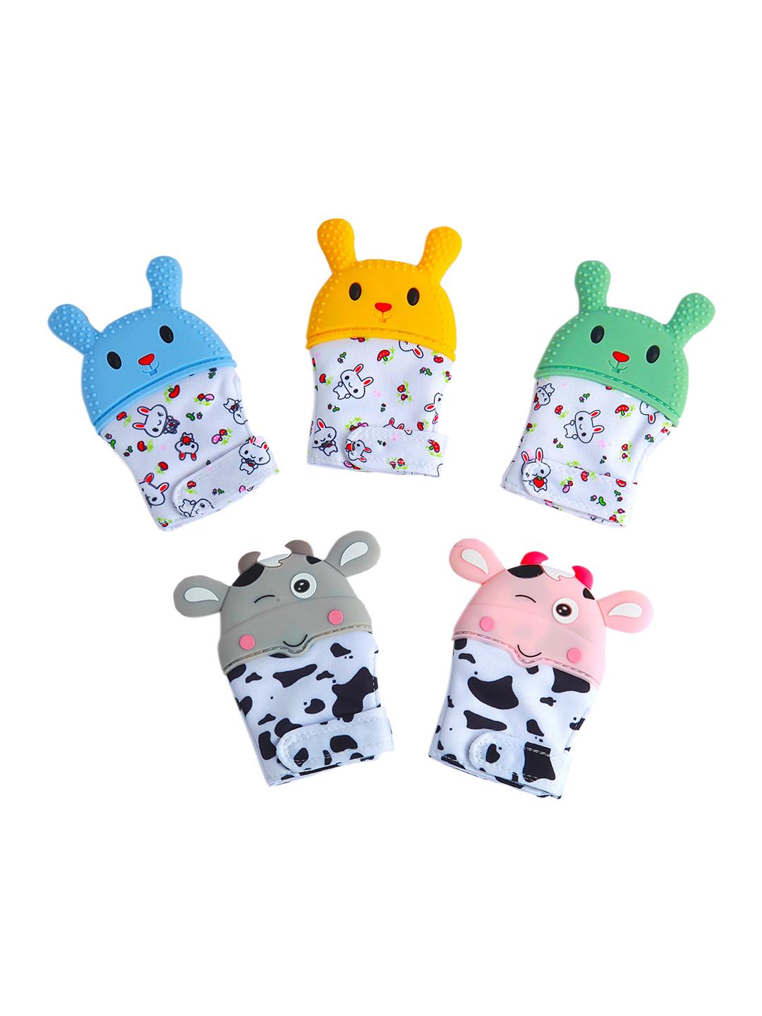 Buy Baby Moo Winking Cow Pink Teething Mitten - Mittens for Unisex Kids ...